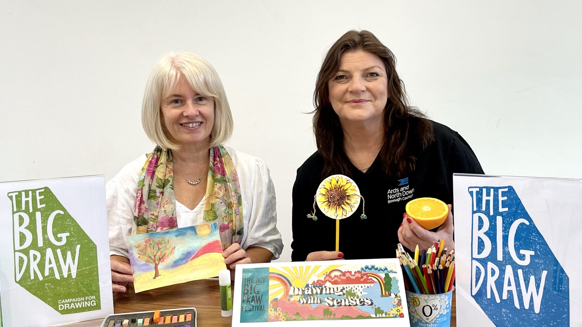 Join in The Big Draw Festival at Ards Arts Centre: Drawing with Senses ...